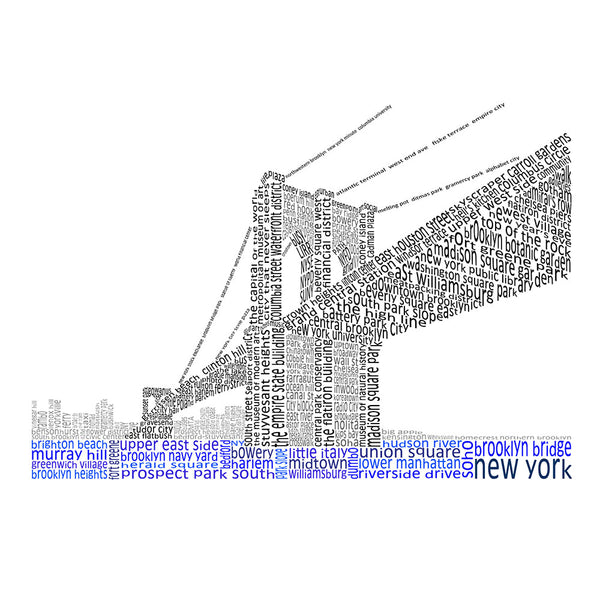 Bridge Word Art – Easy Street
